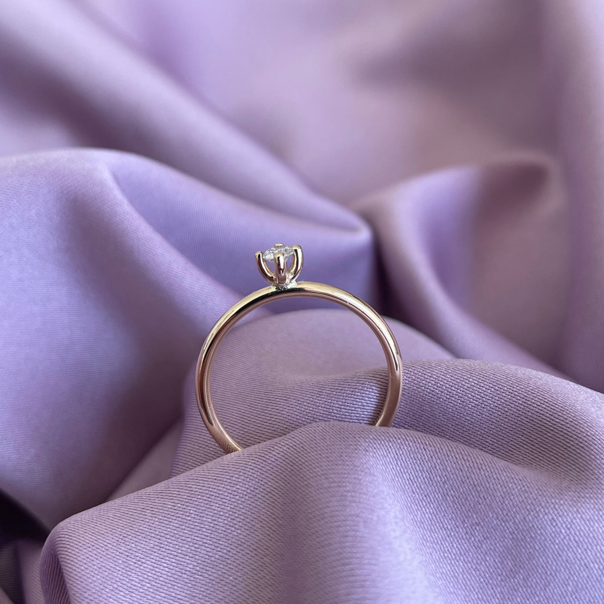 Big Pointy Ring - Natural White Diamond – bymarikadk